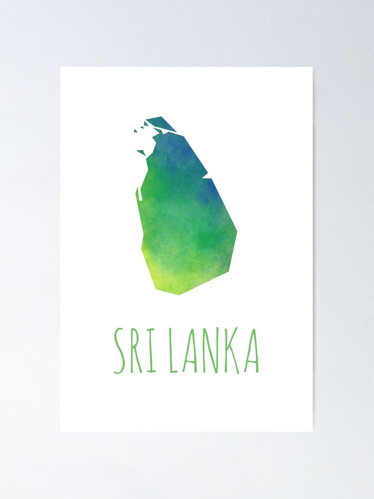 "Sri Lanka" Poster for Sale by Motivburg | Redbubble
