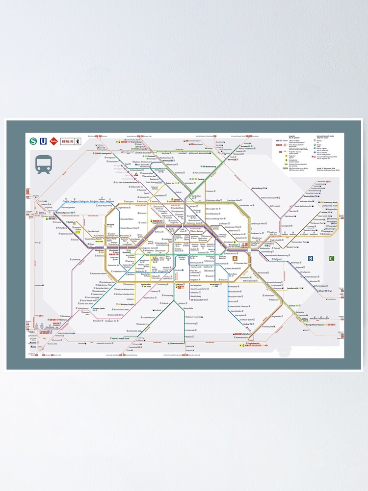 Berlin Tram Map