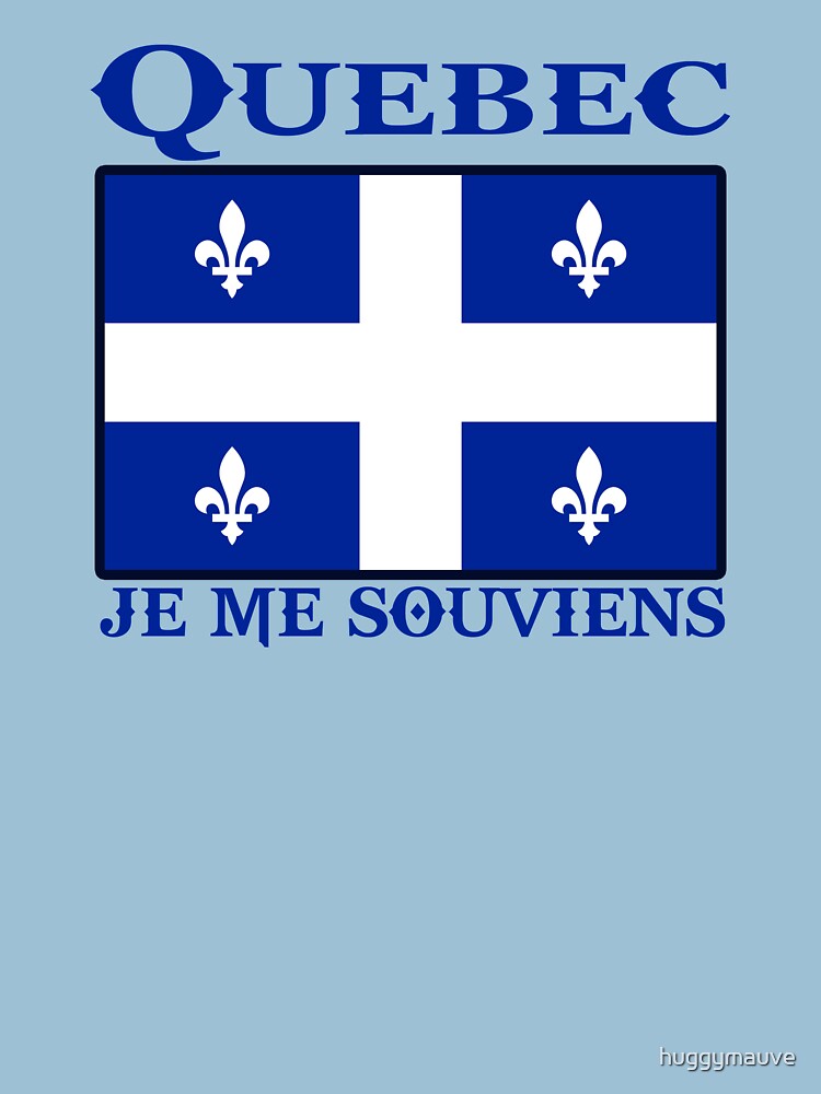 "quebec canada je me souviens montreal" Essential T-Shirt for Sale by ...