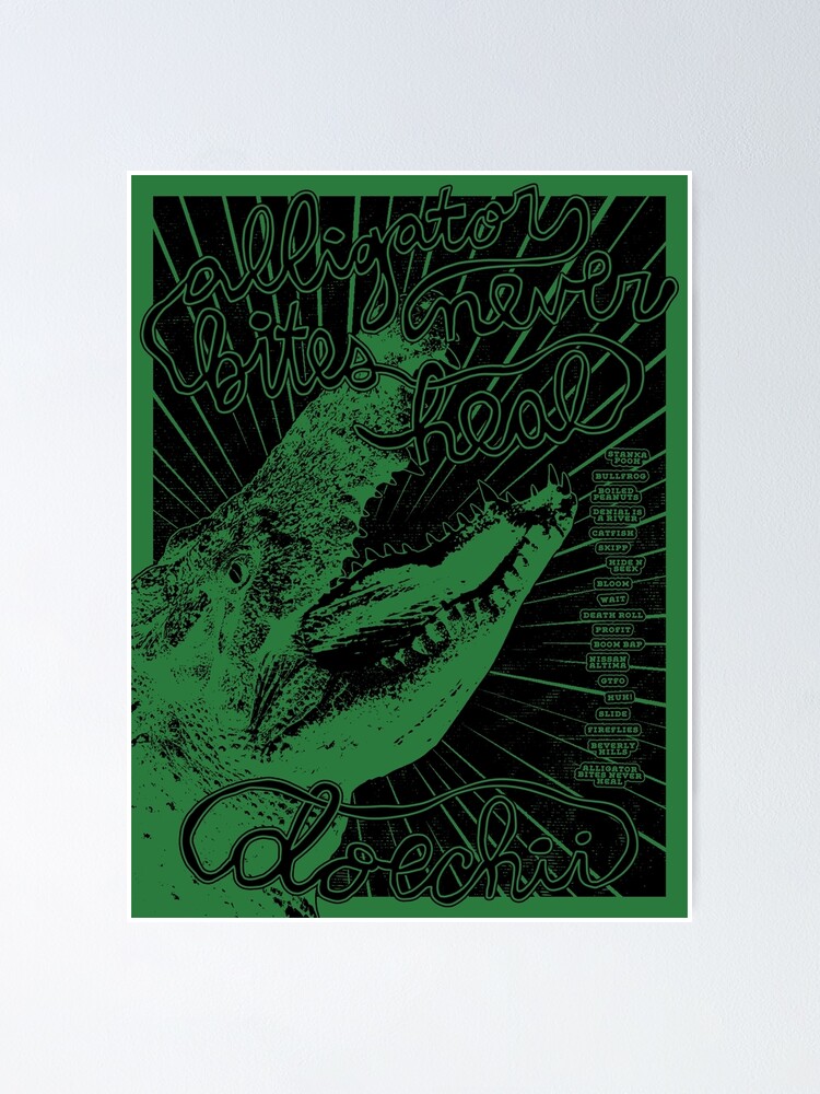 "Doechii Alligator Bites Never Heal Design" Poster for Sale by ggrais ...