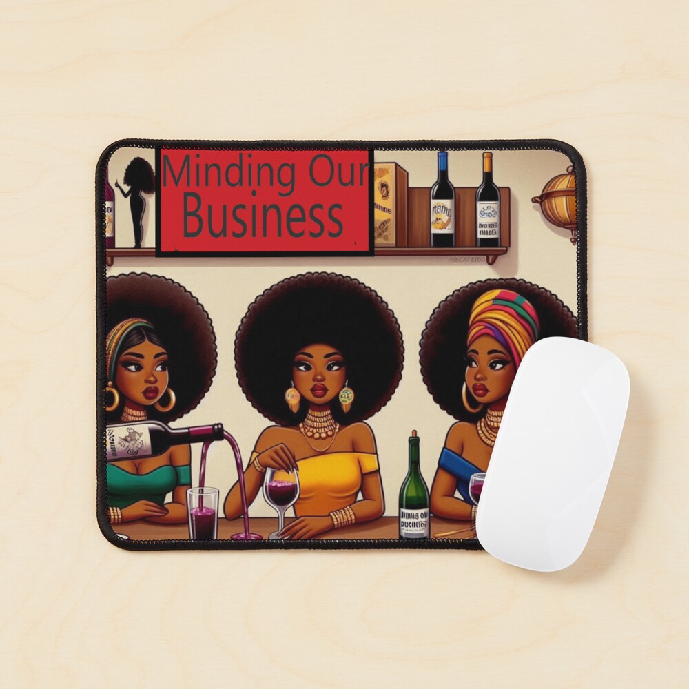 ""Vibes Only: Minding Our Business"" Sticker for Sale by ZAMIAH | Redbubble
