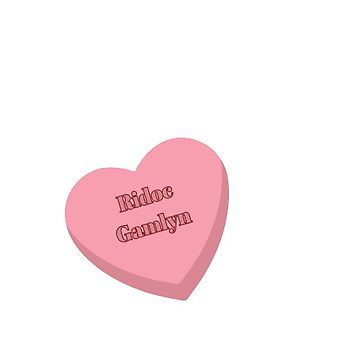 "Ridoc Gamlyn Candy Heart Fourth Wing" Sticker for Sale by ...