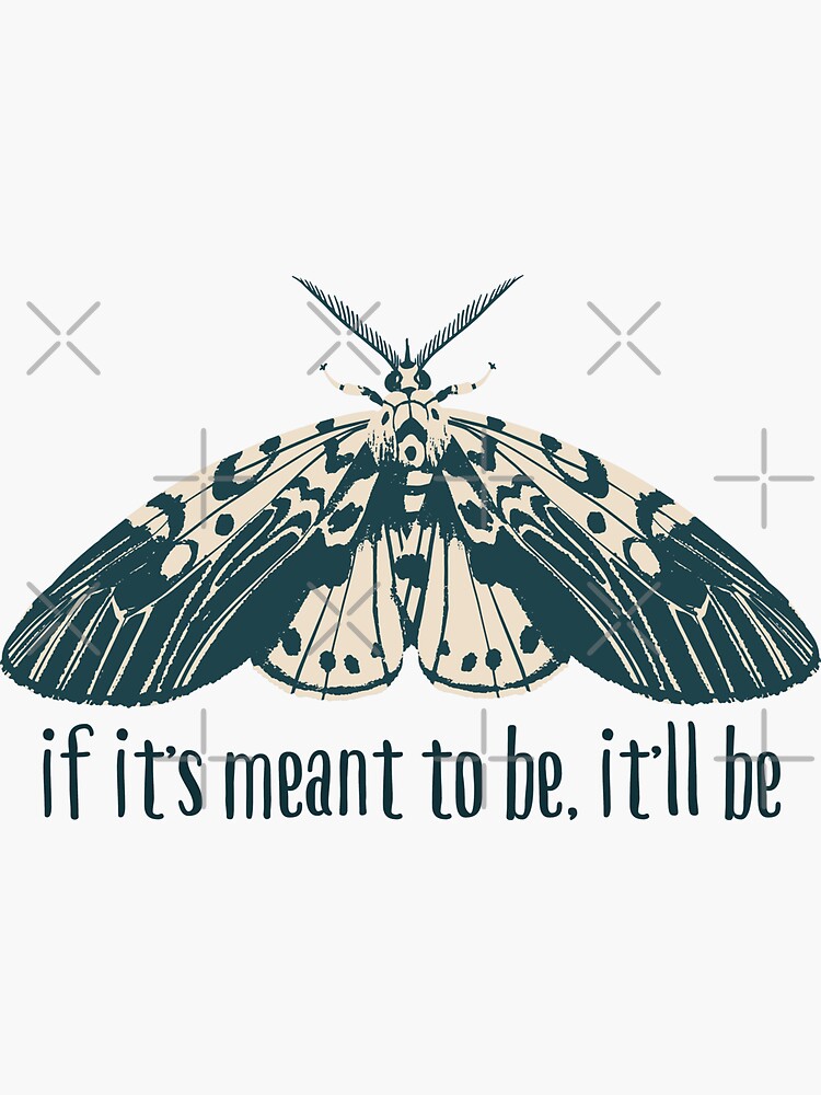 "if it's meant to be, it'll be - Ethel Cain" Sticker for Sale by ...