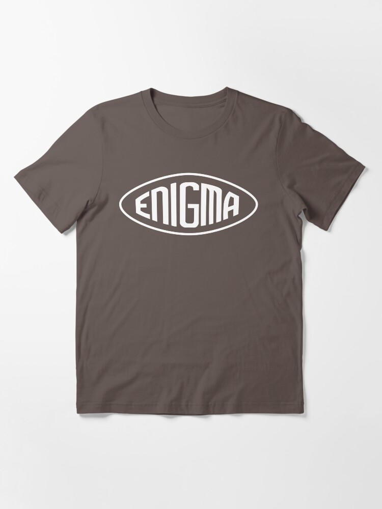 "Enigma Machine Logo (White)" T-shirt for Sale by warbirdwear ...