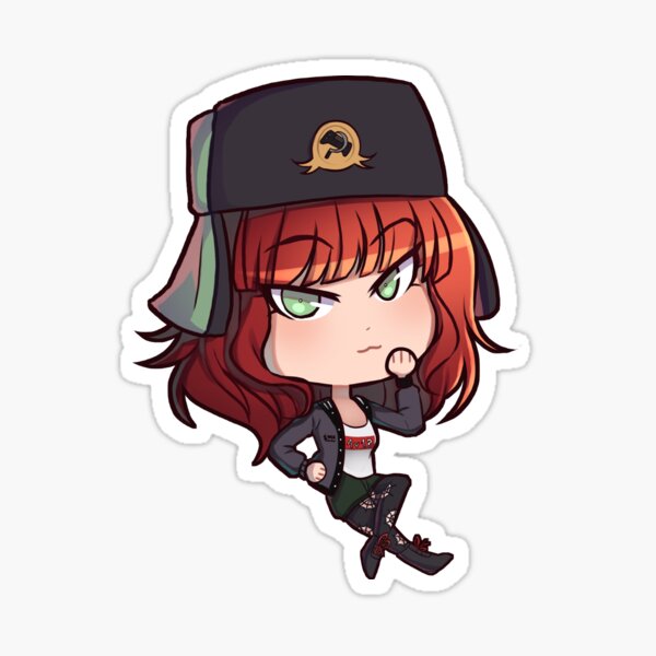 "Cassidy Amber" Sticker by HeyItsRuuu | Redbubble