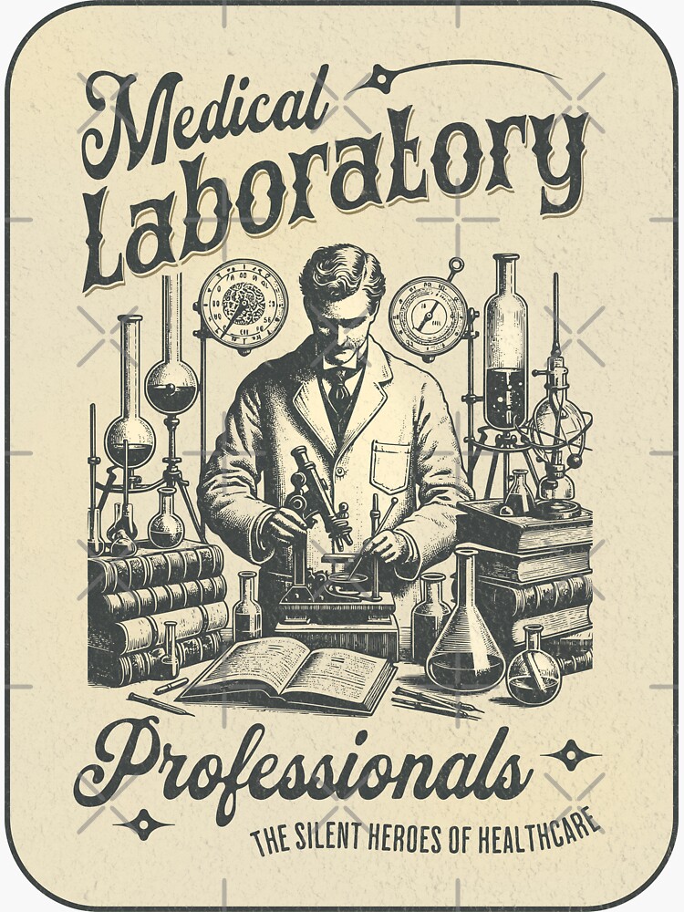 "Medical Laboratory Professionals Week, lab week, lab tech" Sticker for ...