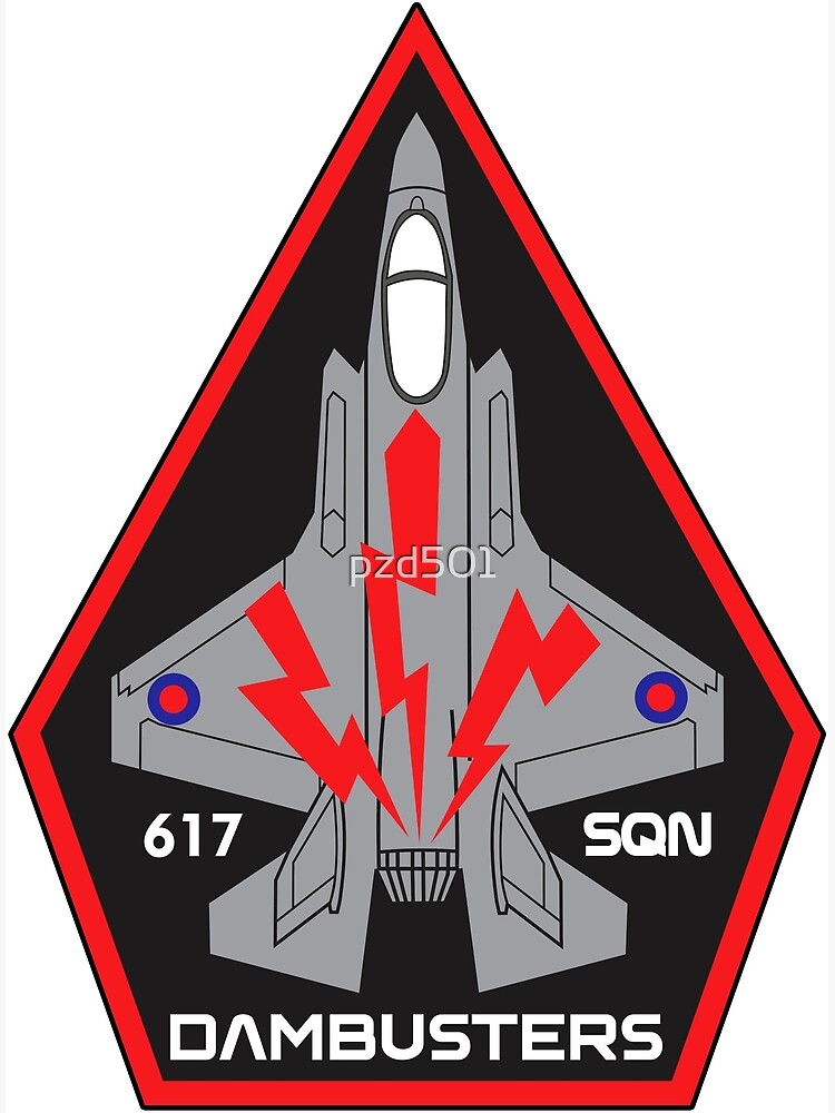 " F-35 Lightning II No. 617 SQN - Dambusters (RAF) - Clean Style ...