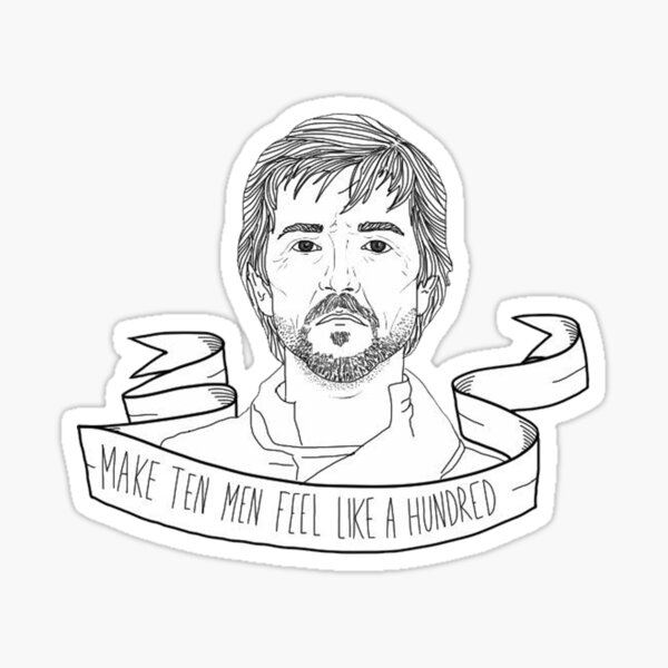 "Make Ten Men Feel Like A Hundred" Sticker for Sale by kaelynnmara ...