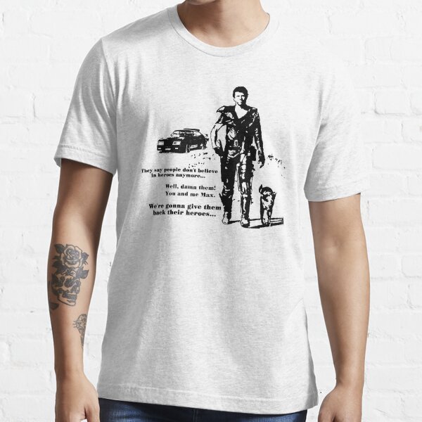 "MAD MAX ORIGINAL HERO TSHIRT" T-shirt for Sale by CowboySurfer ...