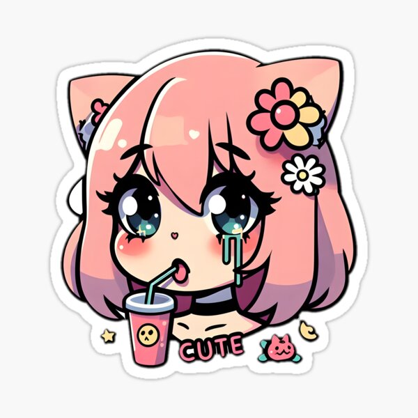 "cutecore" Sticker for Sale by NCNGDESIGN | Redbubble