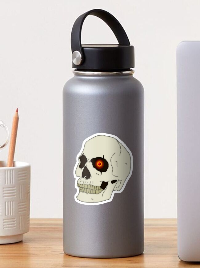 "Watchful Skull" Sticker for Sale by RyanGuy | Redbubble