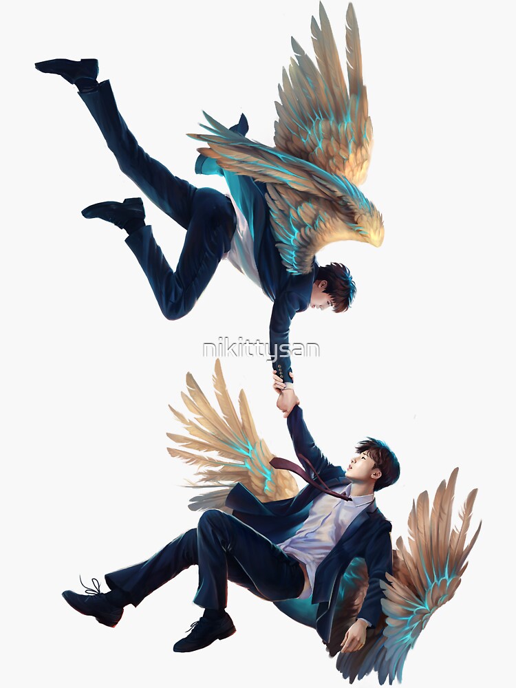 "Can You Save Me?" Sticker for Sale by nikittysan | Redbubble