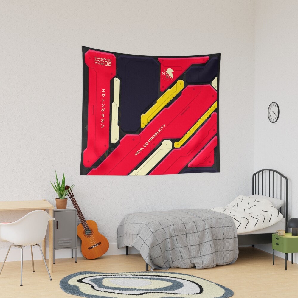 "Evangelion Eva Unit 02 Panel" Poster for Sale by ardeviants | Redbubble