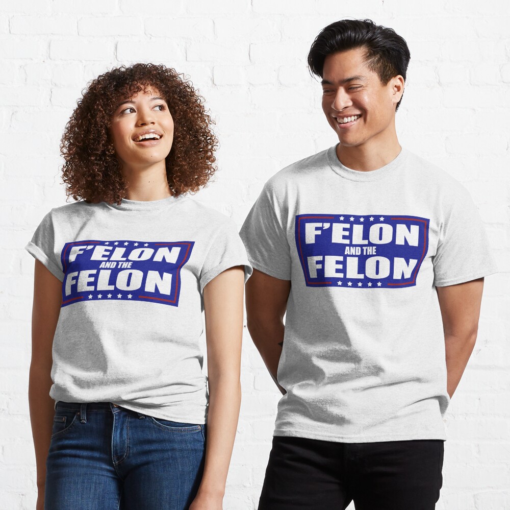 "F'Elon And The Felon" Sticker for Sale by MetroBionic | Redbubble