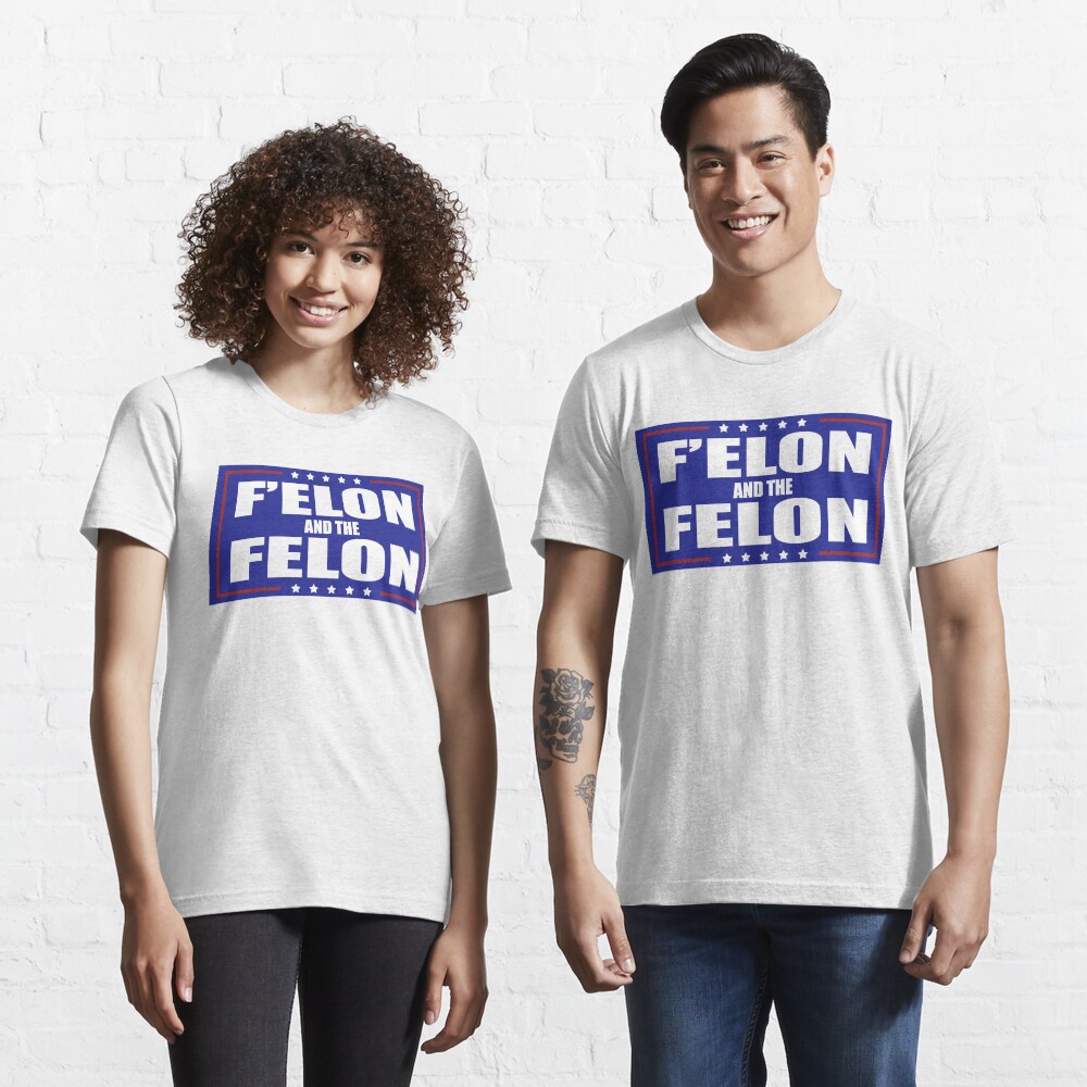 "F'Elon And The Felon" Sticker for Sale by MetroBionic | Redbubble