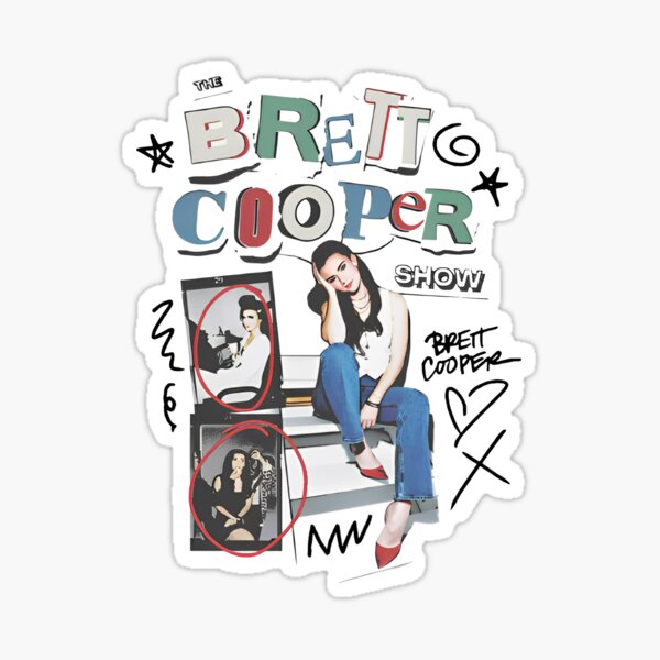"brett cooper merch" Sticker for Sale by AlexBennettt | Redbubble