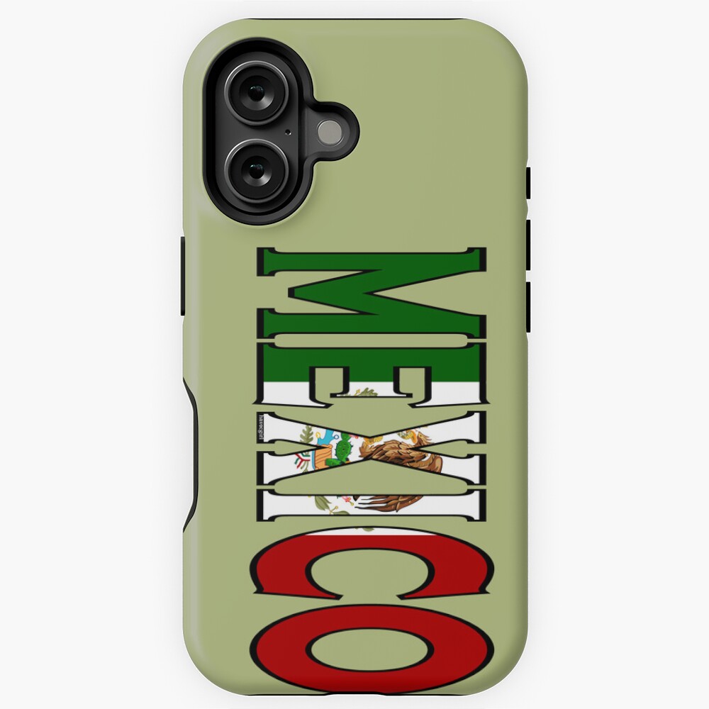 "Mexican Flag with Mexico Font" Sticker for Sale by Havocgirl | Redbubble