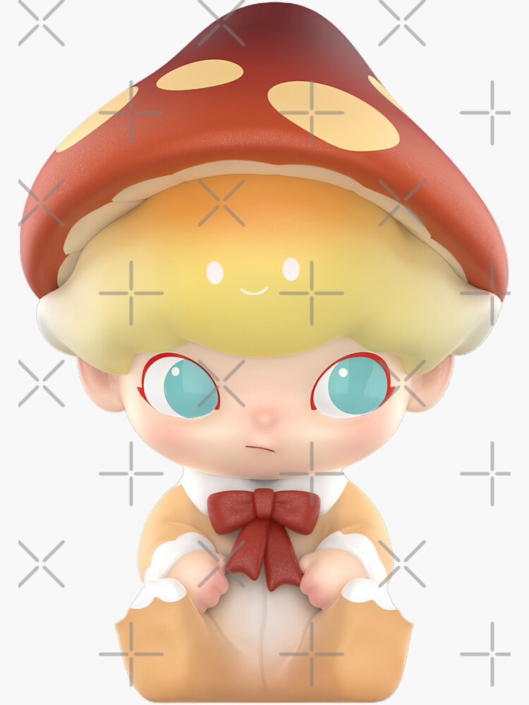 "Dimoo Mushroom Forest Night Toy Box By Popmart" Sticker for Sale by ...