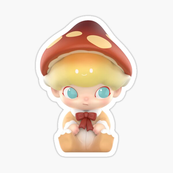 "Dimoo Mushroom Forest Night Toy Box By Popmart" Sticker for Sale by ...