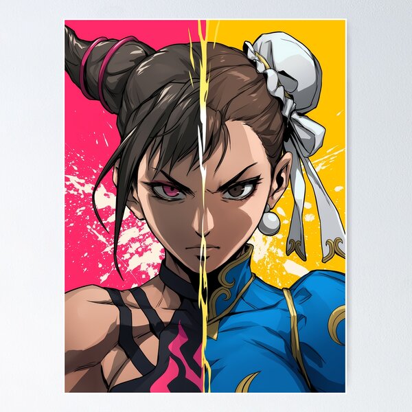 "Chun Li & Juri Han - 4" Poster by Infinite-Aspire | Redbubble