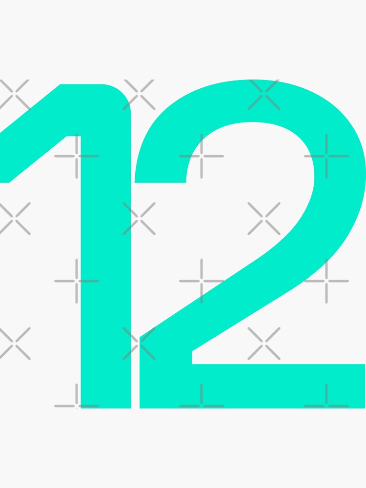 "Kimi Antonelli Mercedes Formula one 2025 racing number 12" Sticker for ...