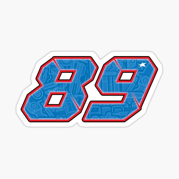 "Jorge Martin Number 89 " Sticker for Sale by Nutserichon | Redbubble