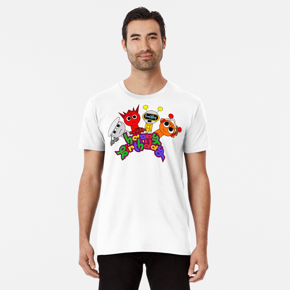 "Team Happy Birthday, Funbot, Oren, Raddy, Clukr, Pinki, Mr Sun, Wenda ...