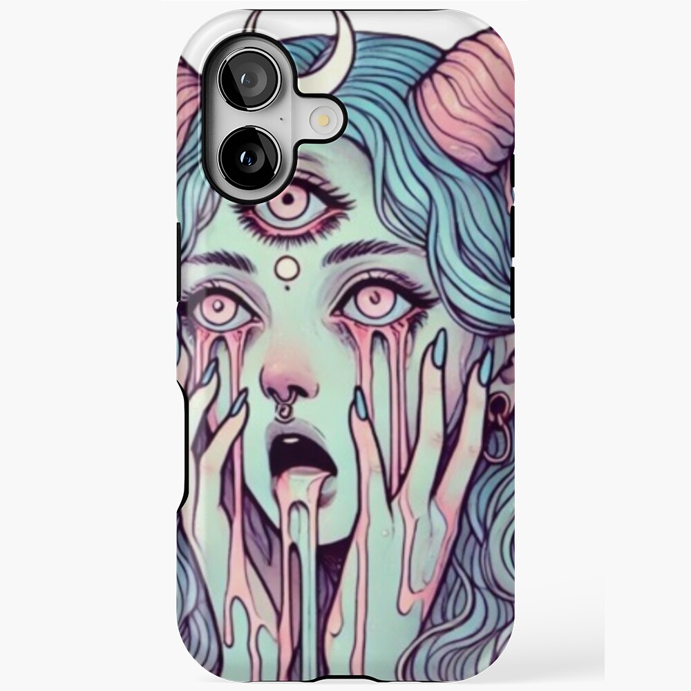 "Pretty Demon Melting Girl" Sticker for Sale by SublimeFairy | Redbubble