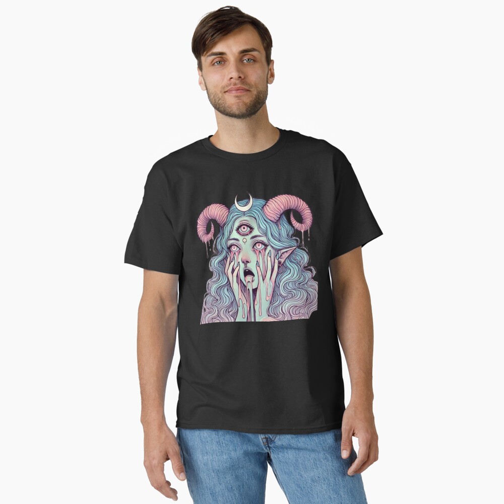 "Pretty Demon Melting Girl" Sticker for Sale by SublimeFairy | Redbubble