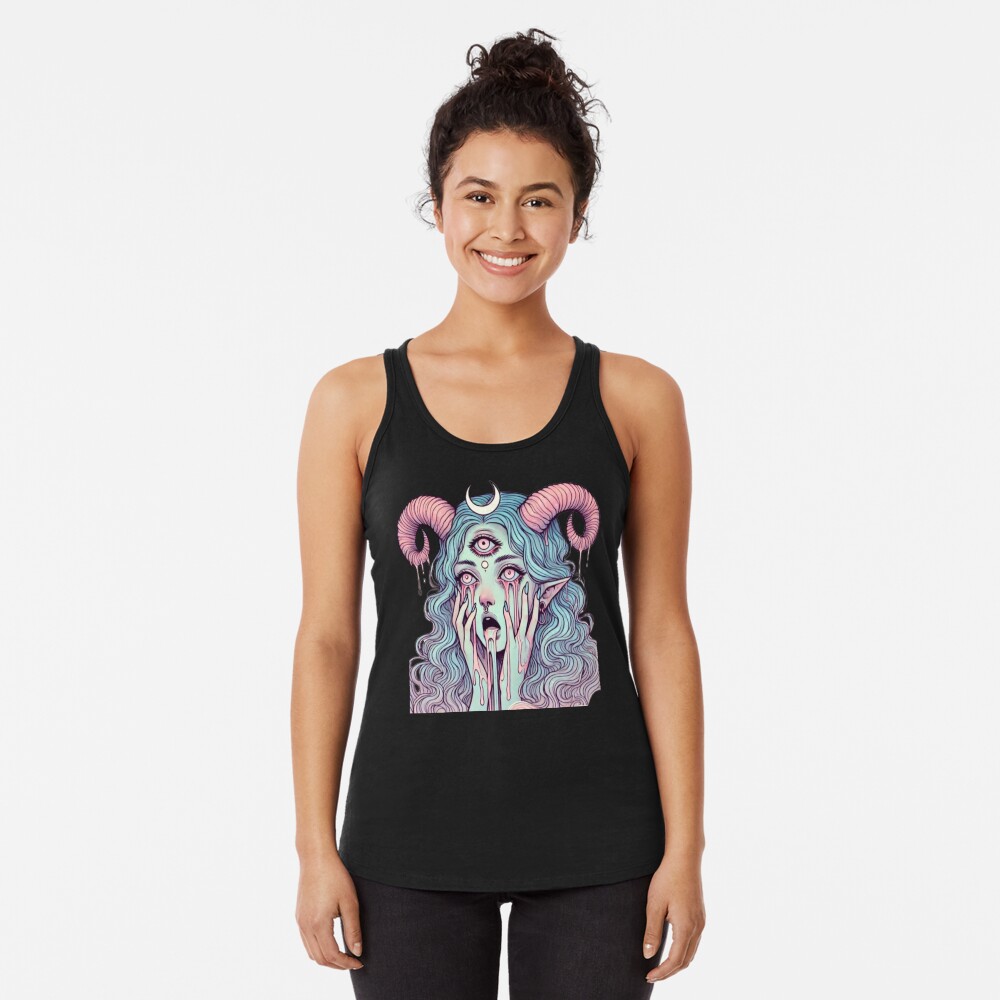 "Pretty Demon Melting Girl" Sticker for Sale by SublimeFairy | Redbubble