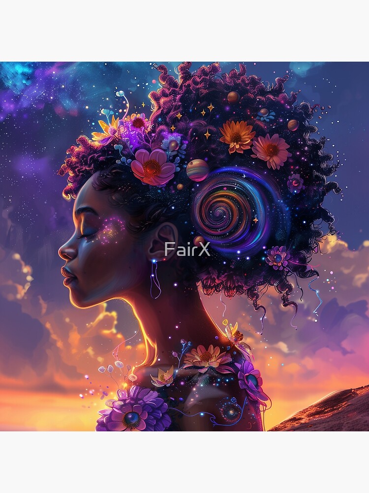 "Cosmic Bloom | Universe Within" Poster for Sale by FairX | Redbubble