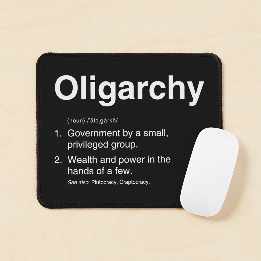 "Oligarchy Definition " Sticker for Sale by HowToCanadian | Redbubble