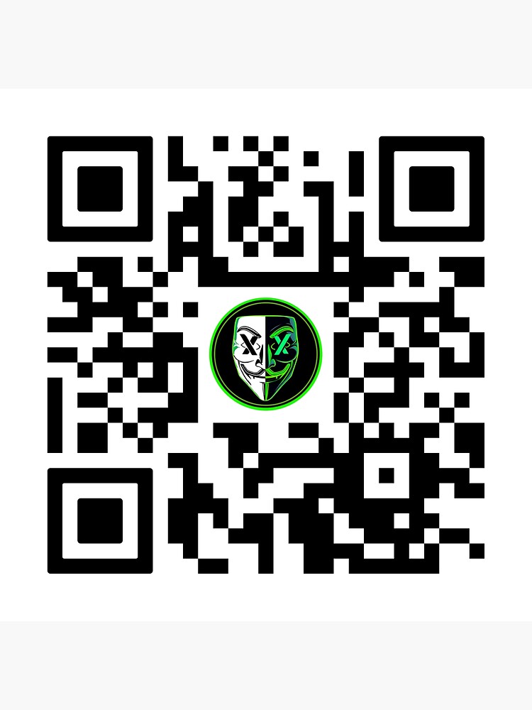 "Incognito QR code" Sticker for Sale by RuwkusCrypto | Redbubble