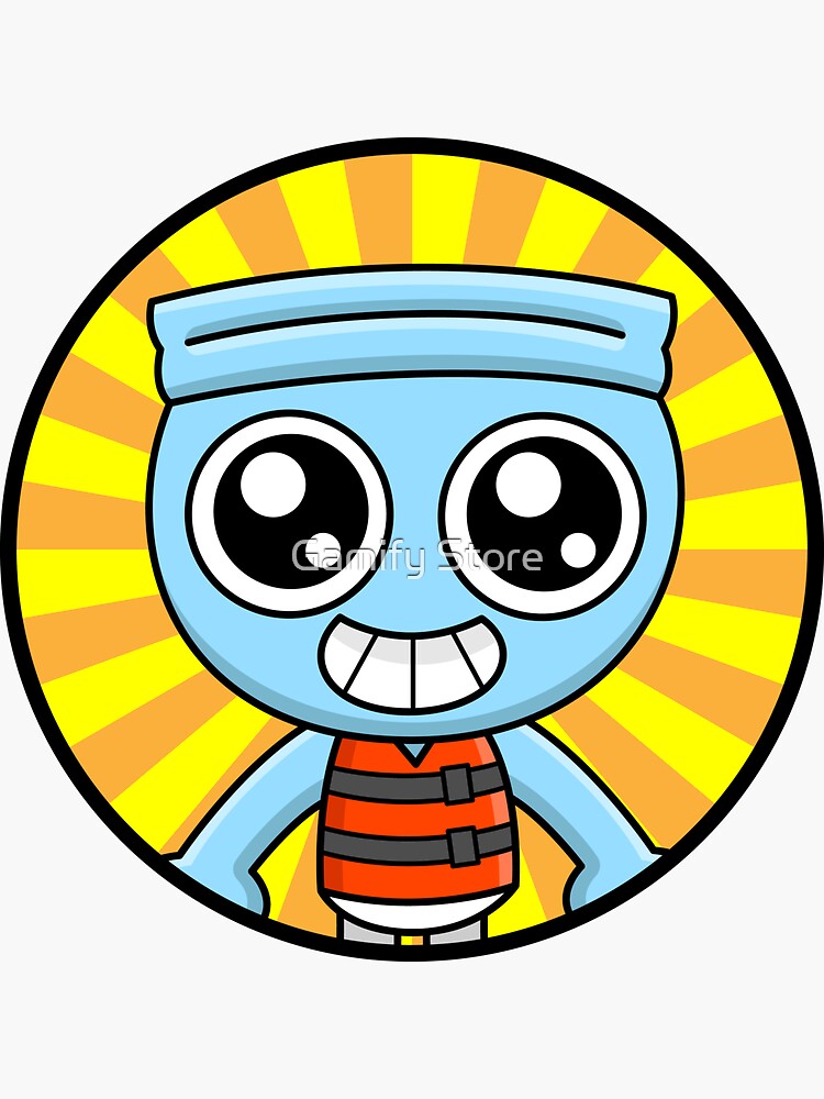 "Dandy's World Finn" Sticker for Sale by BurgerBites | Redbubble