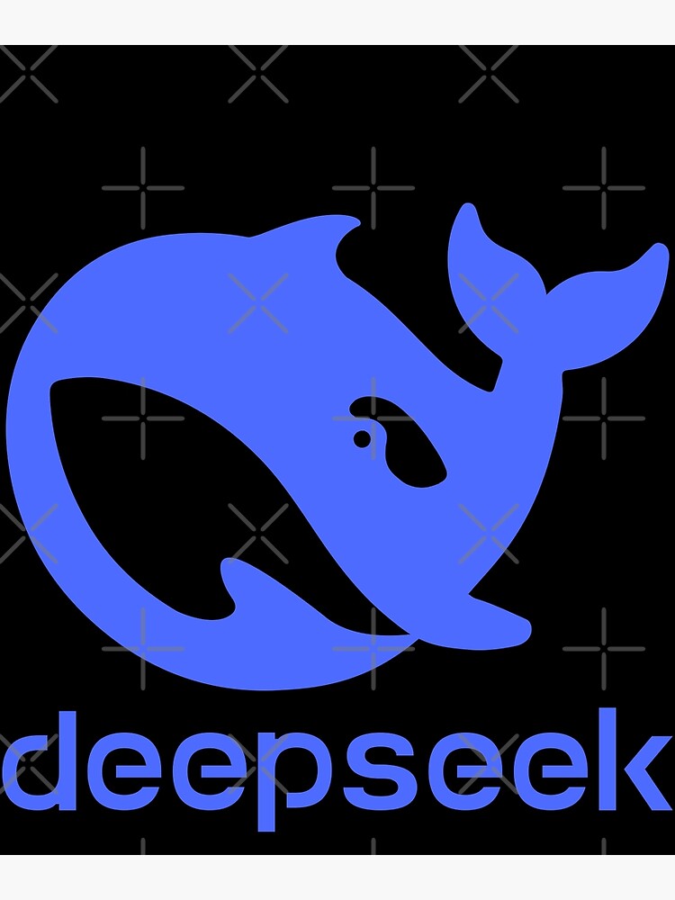 "Deepseek Logo" Poster for Sale by Fives55 | Redbubble
