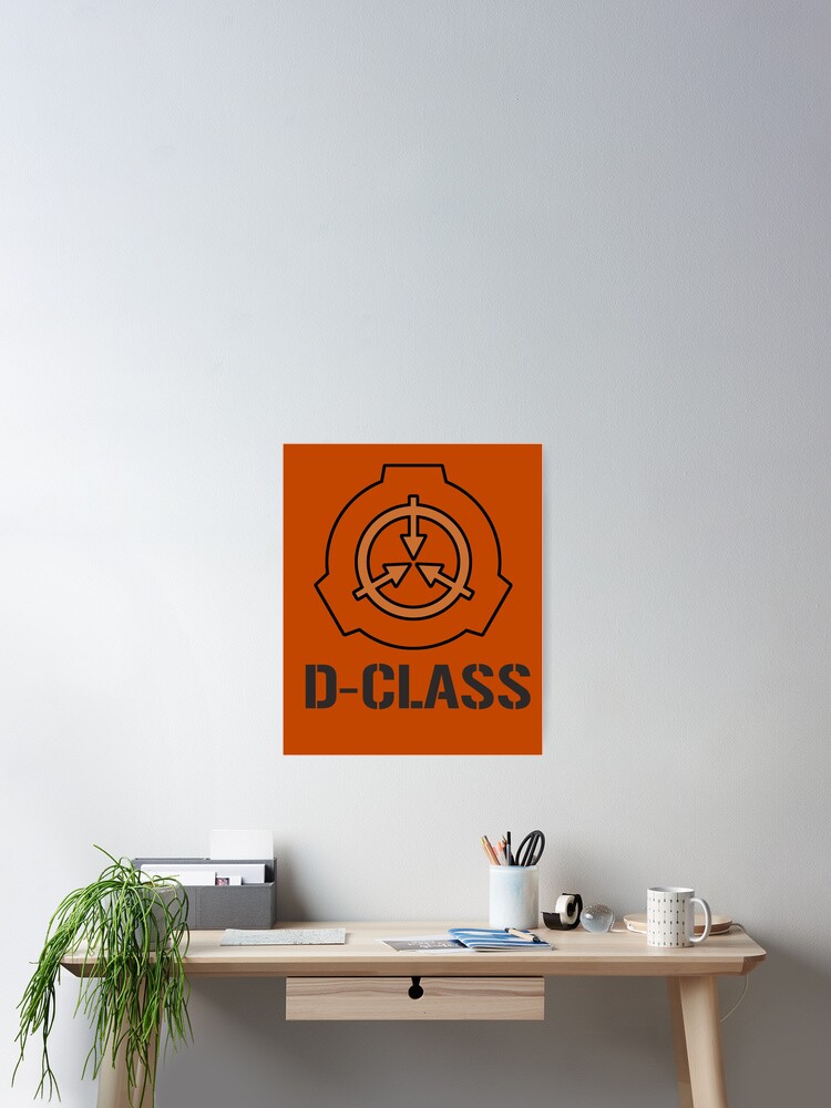 "SCP Foundation: D-Class" Poster for Sale by Rebellion-10 | Redbubble