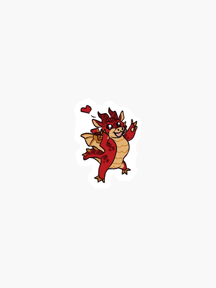 "Dragon: level 1 Dragon" Sticker for Sale by StephDragonness | Redbubble