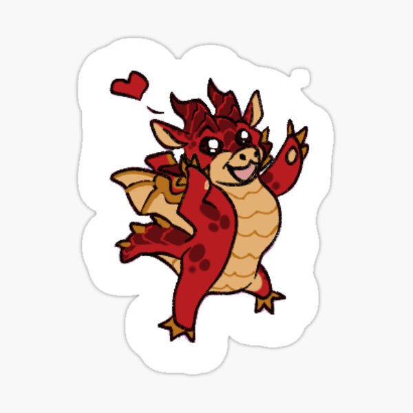 "Dragon: level 1 Dragon" Sticker for Sale by StephDragonness | Redbubble