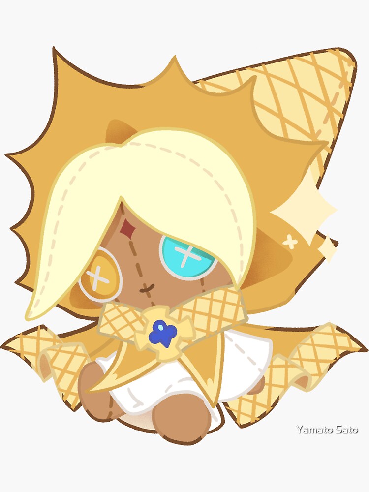 "Pure Vanilla Cookie Doll" Sticker for Sale by AlyReiRei | Redbubble