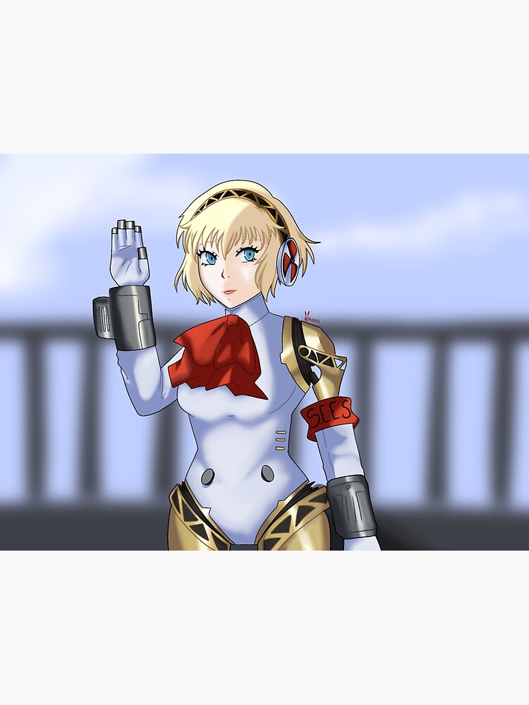 "Aegis - Persona 3 Reload" Sticker by NoisuArt | Redbubble