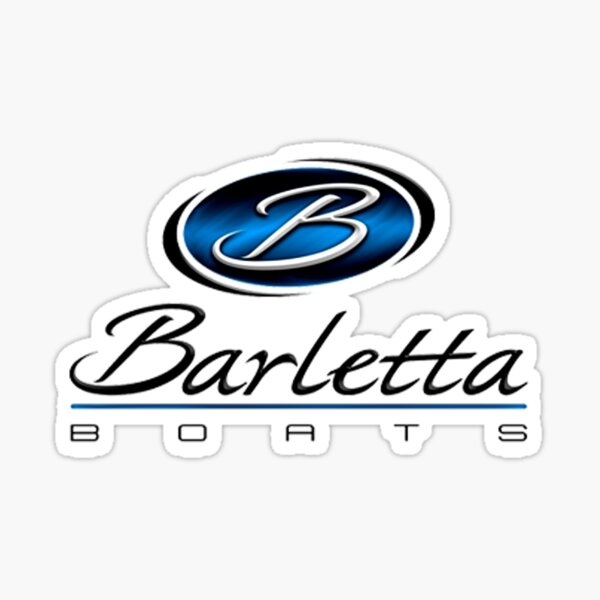 "Barletta Boats Pontoon " Sticker for Sale by ChristinasMess | Redbubble