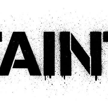 "LP - Faint (Black Letters) - Stencil Graffiti Style" Sticker by ...