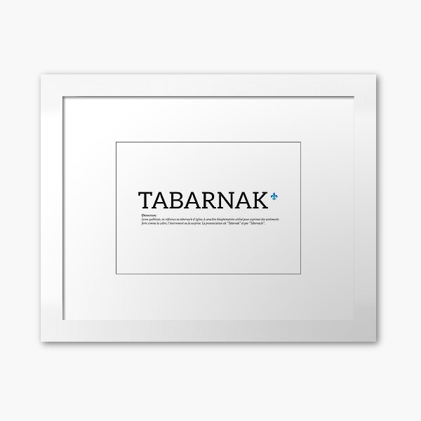 "Quebec french Tabarnak PQ Qc swearing cursing word with funny ...