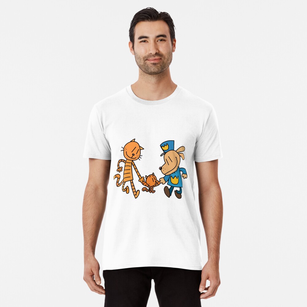 "Dog Man | Petey the Cat x Dog Man " Sticker for Sale by FandomFocus ...