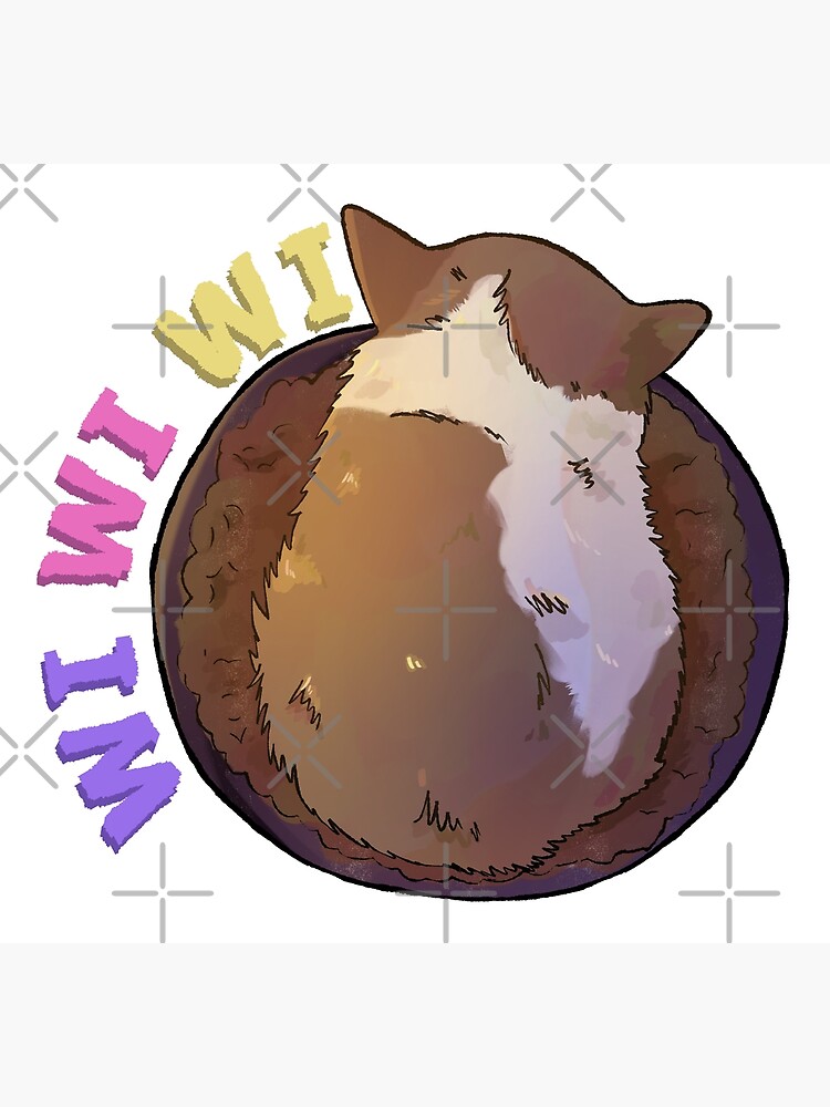 "WiWiWi Cat Meme" Poster by Asutip | Redbubble