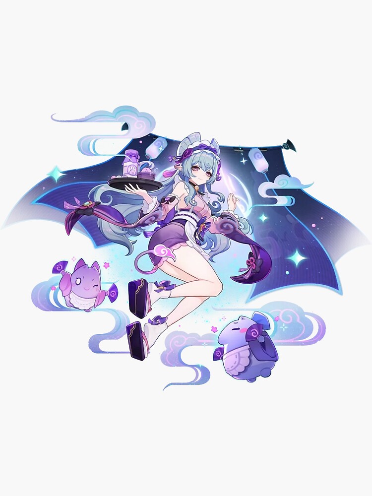 "Yumemizuki Mizuki genshin " Sticker for Sale by alicjadesigns | Redbubble