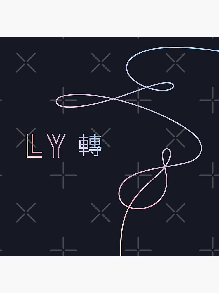 Pegatina «BTS LY Tear» de Brightcove | Redbubble
