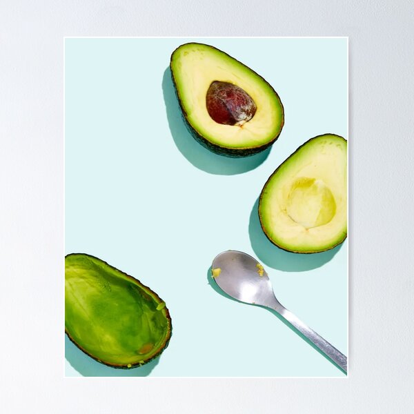 Póster for Sale con la obra «Aguacates saludables: celebremos el ...