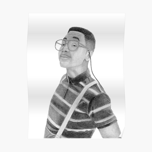 "Steve Urkel" Poster by watsonillustrations | Redbubble