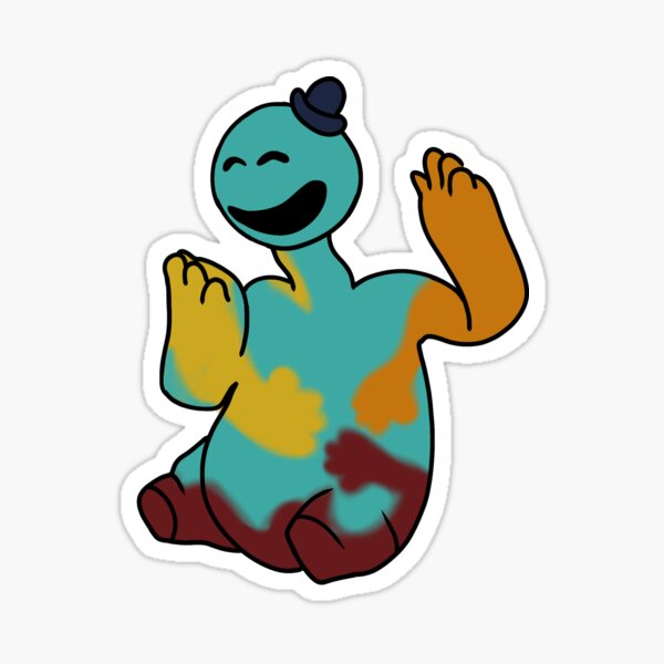 "Doey the Doughman" Sticker for Sale by cornflakebep | Redbubble